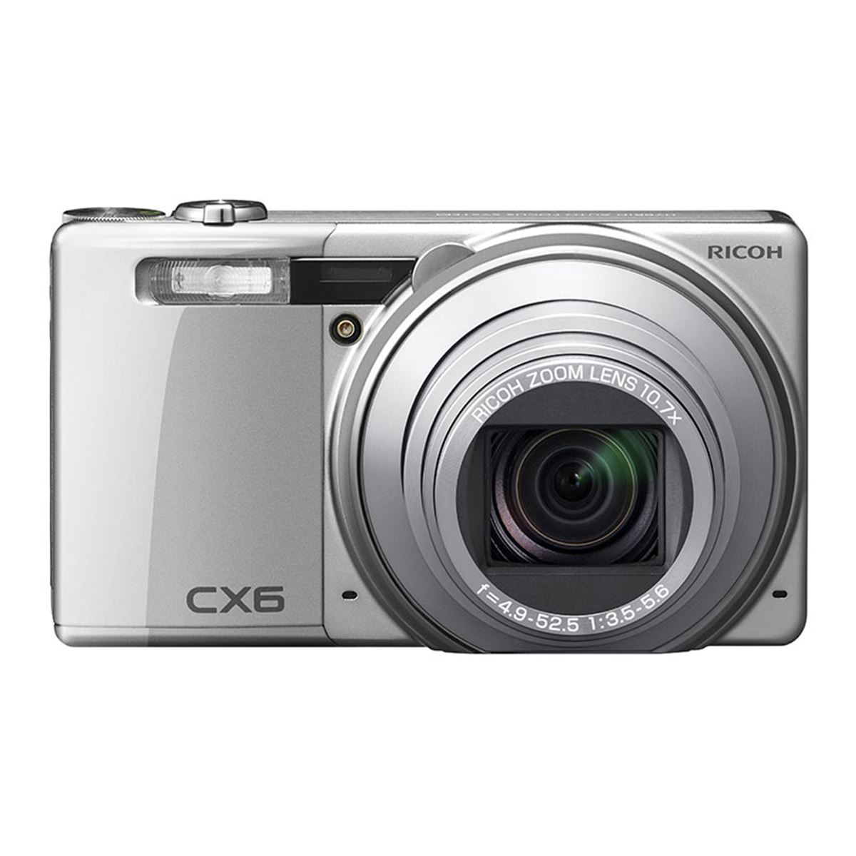 RICOH リコー CX6 デジタルカメラ シルバー 付属品完備 美品｜デジタルカメラ