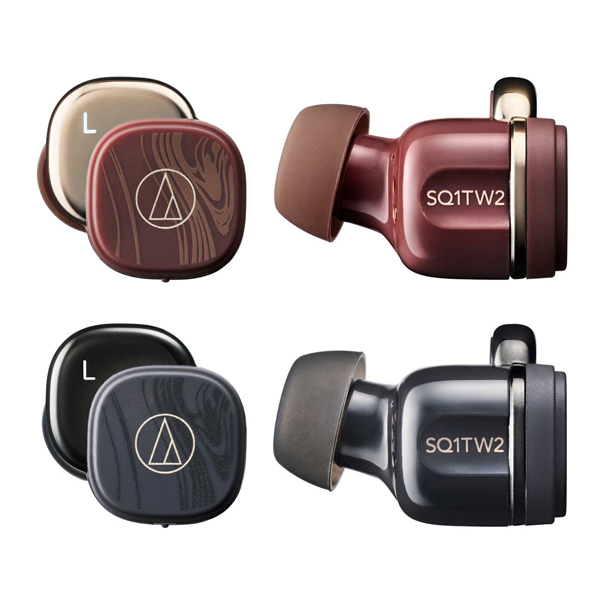 オーテク、スクエアデザインのTWS「ATH-SQ1TW2」限定カラーを オーテク、スクエアデザインのTWS「ATH-SQ1TW2」限定カラーを