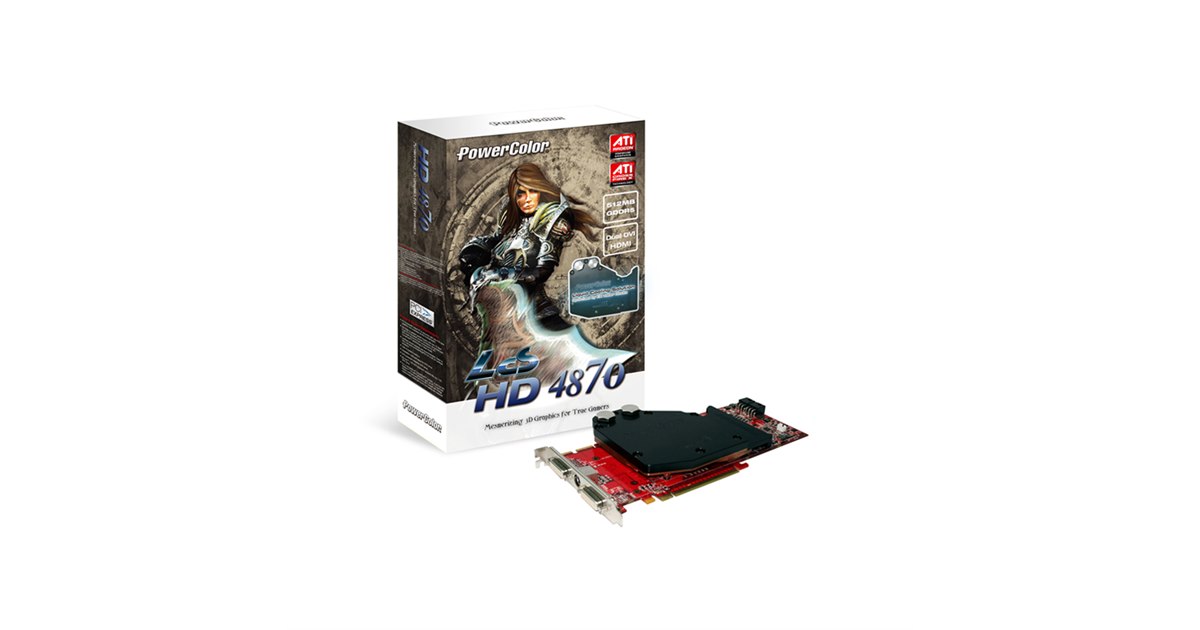 価格.com - PowerColor、Radeon HD 4870搭載ビデオカードなど