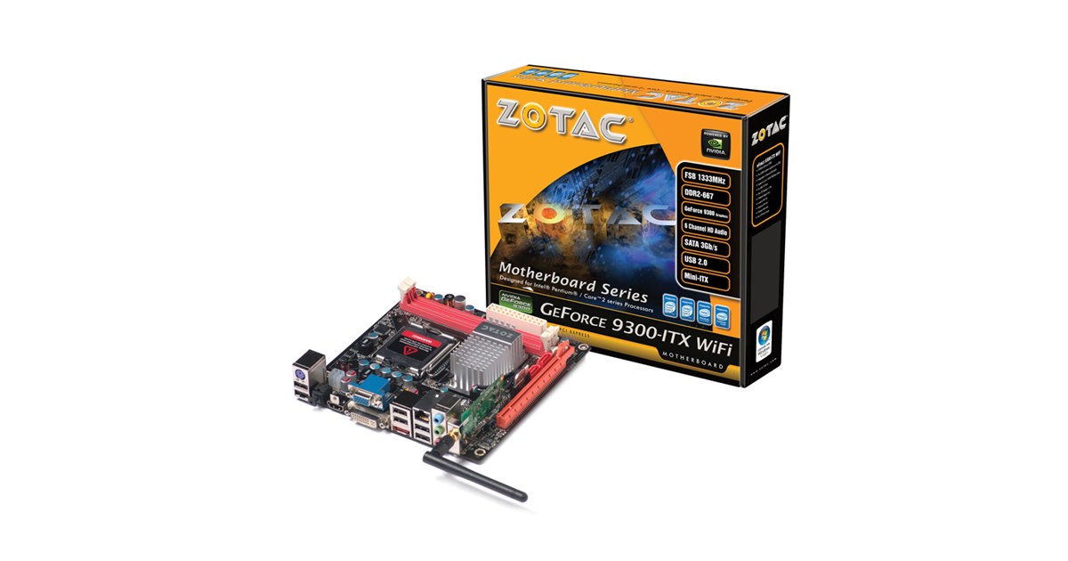 価格.com - ZOTAC、Mini-ITXマザー「GeForce 9300-ITX WiFi」