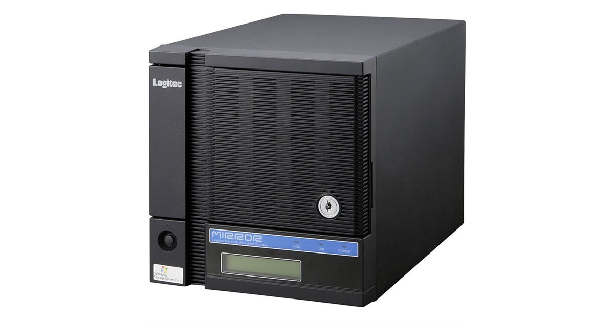 価格.com - ロジテック、Windows Storage Server 2003搭載NAS