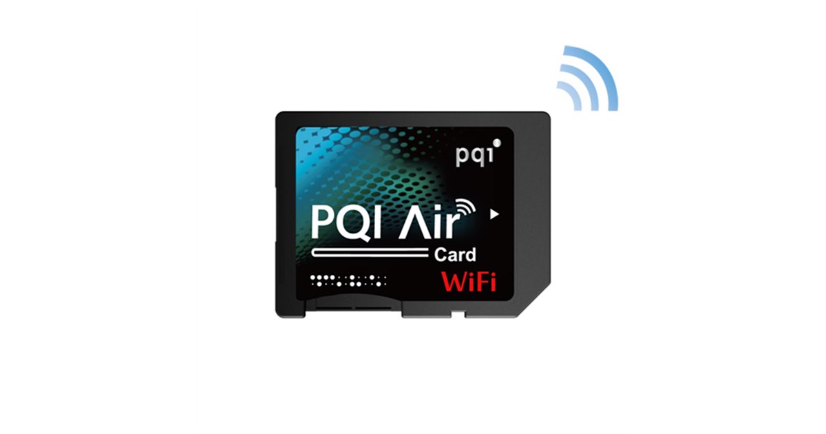 価格.com - PQI、WiFi機能付きのSD変換アダプター「Air Card」