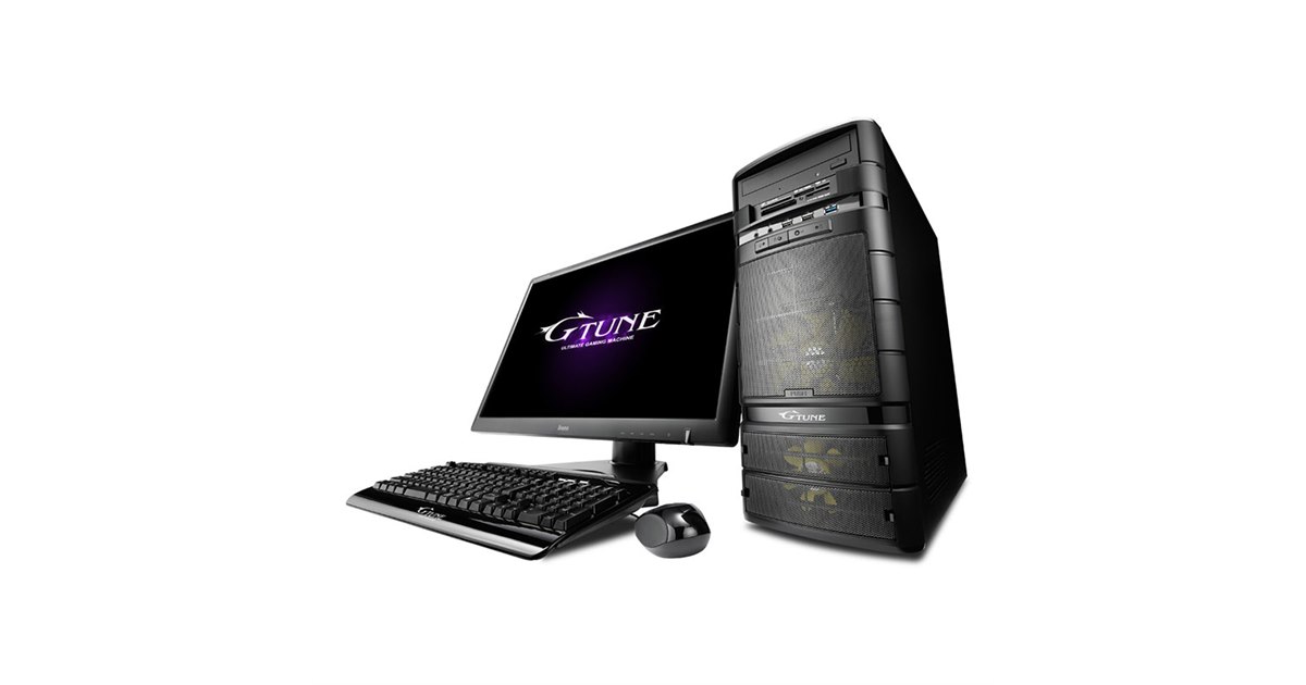 価格.com - G-Tune、A10-6800KとRadeon HD 8770を搭載したゲームPC