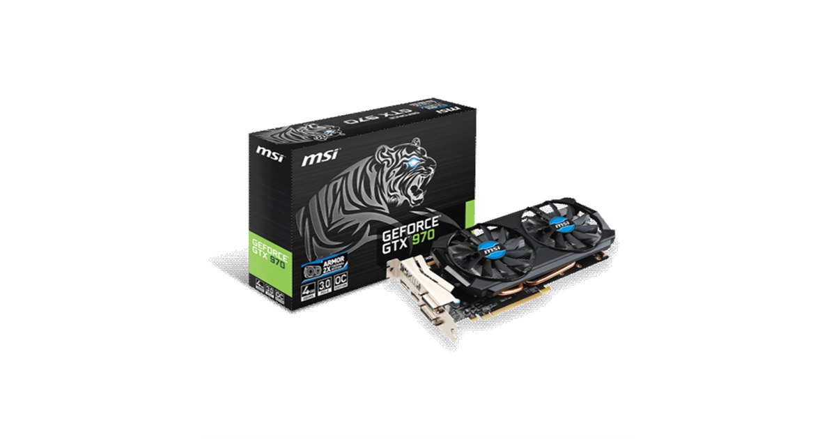価格.com - MSI、ARMORファン搭載の「GeForce GTX 970」ビデオカード