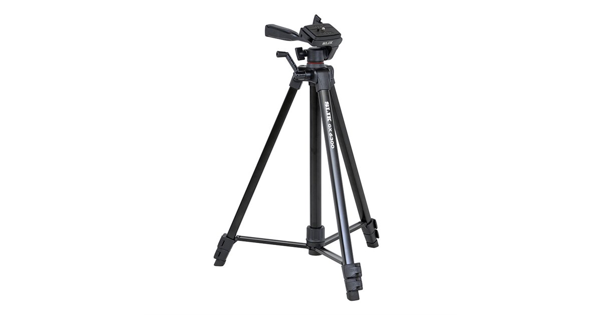 価格.com - SLIK、税別5,800円でファミリー向けの3段三脚「GX 6300」