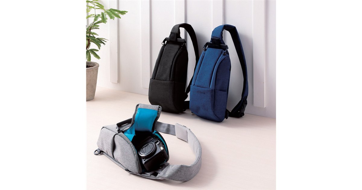 価格.com - エレコム、カメラをすばやく取り出せる2styleボディバッグ「DGB-S040」