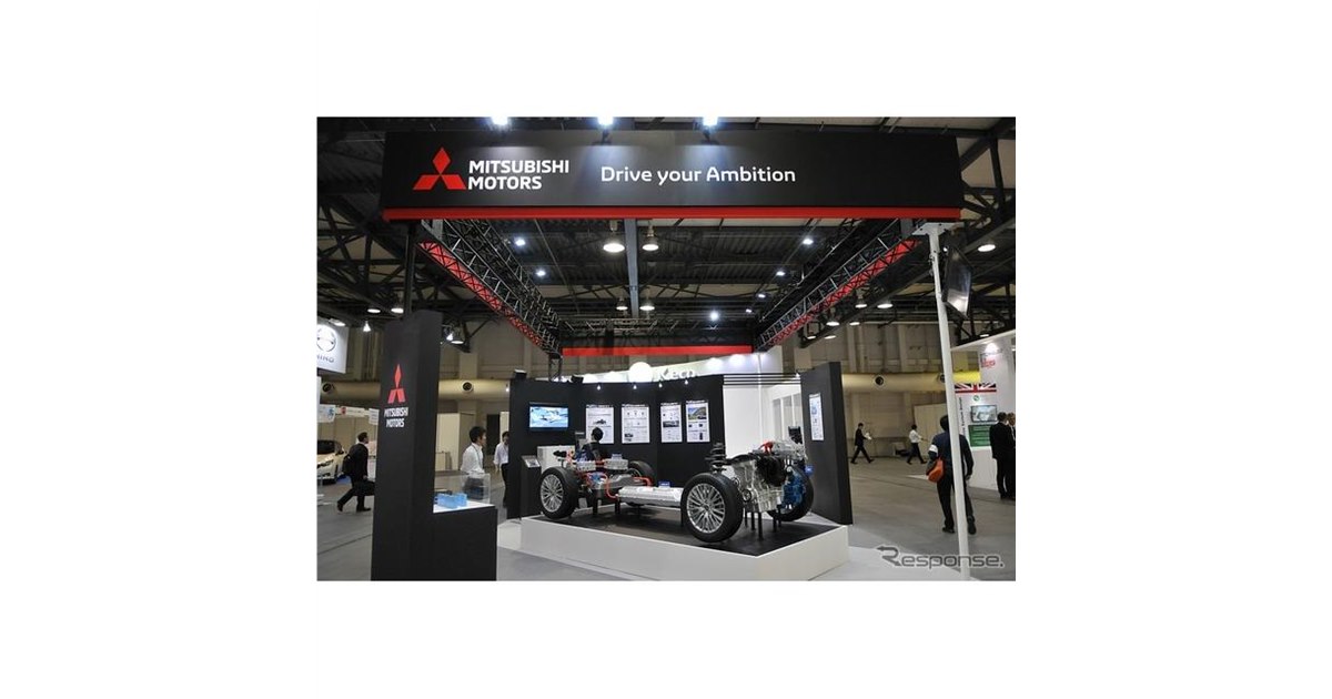 価格.com - 三菱自動車、アウトランダーPHEV 新型の技術など展示…EVS31