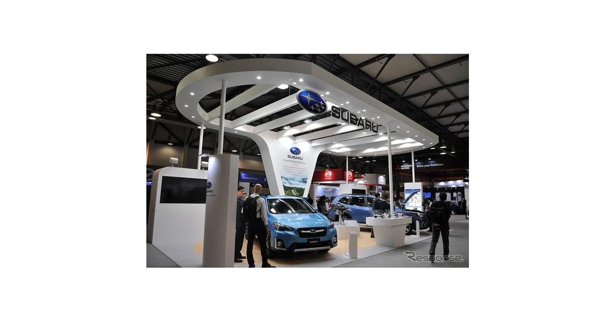 価格.com - スバル、PHEVのプロトタイプを出展…EVS31