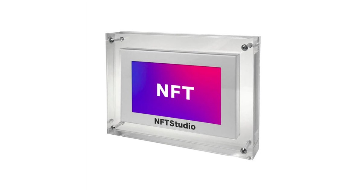 価格.com - CryptoGames、NFTを飾って楽しめる「NFTデジタルフレーム」の企画・販売を開始
