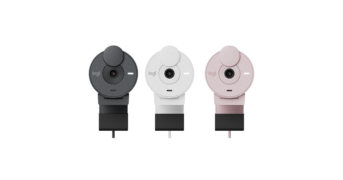 価格.com - ロジクール、円錐型デザインのWEBカメラ「BRIO 300」を本日2/2発売