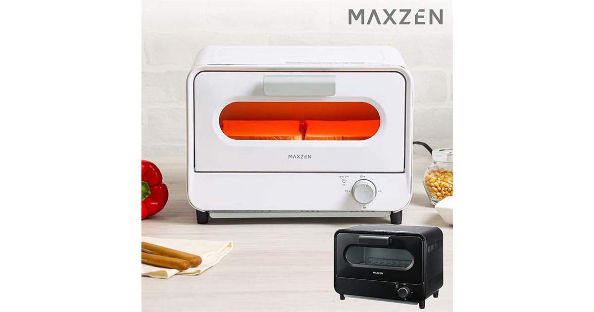 価格.com - MAXZEN、最大火力1000Wの2枚焼きトースター「MT-TD01」