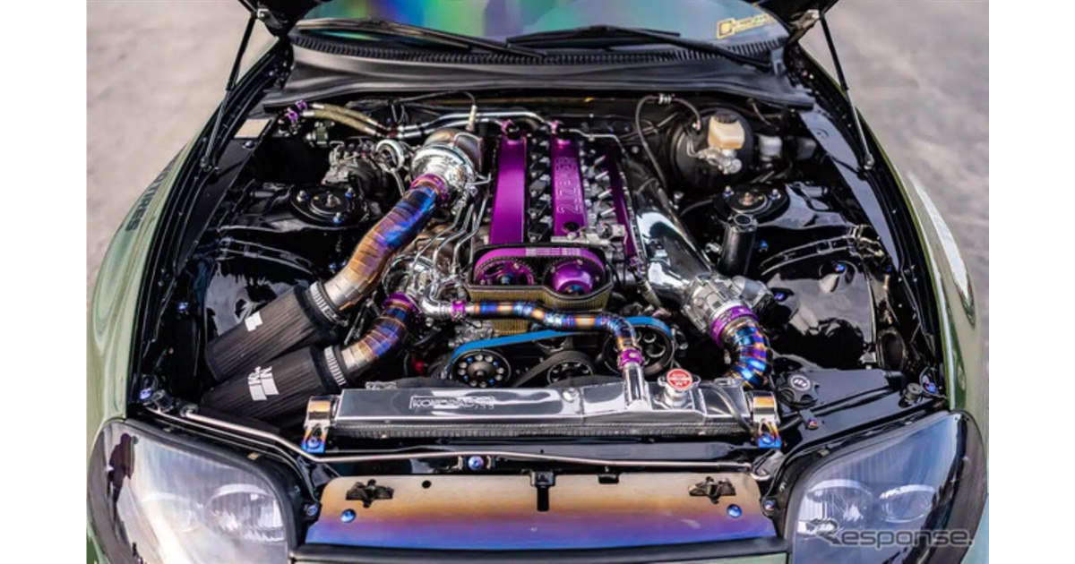 価格.com - トヨタ最強のエンジン「2JZ」をフルリビルド、95年式スープラが1100馬力に…SEMAショー2024