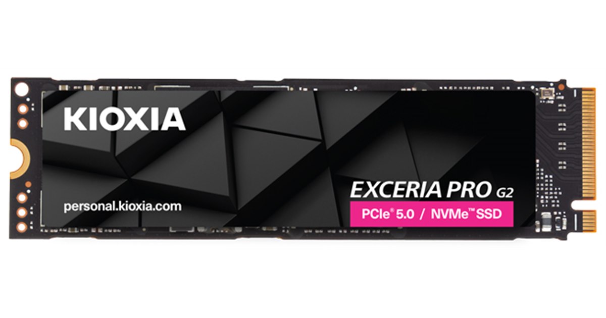 価格.com - キオクシア、シーケンシャルリード最大14900MB/sの「EXCERIA PRO G2 SSD」など