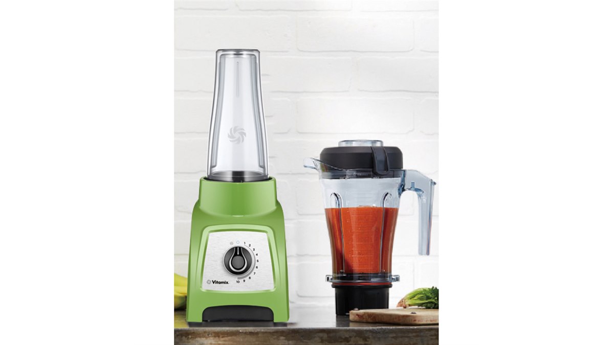Vitamix、持ち運び用カップになる小型コンテナ搭載のブレンダー Vitamix、持ち運び用カップになる小型コンテナ搭載のブレンダー