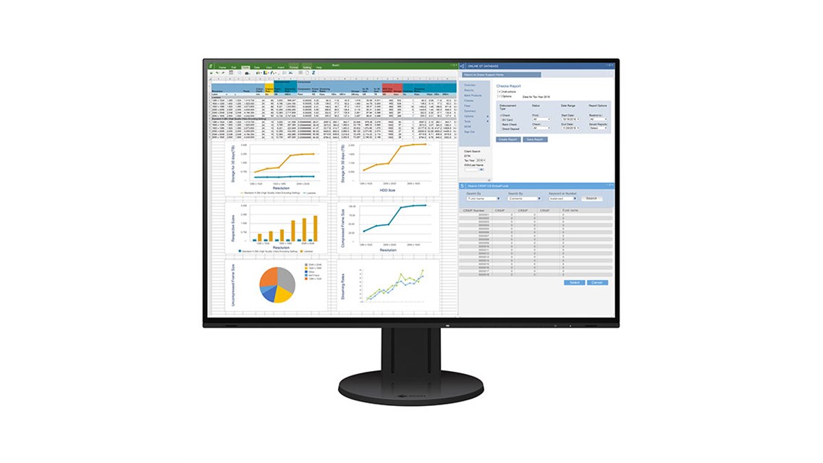 EIZO、デイジーチェーン接続に対応した24.1型液晶「FlexScan EIZO、デイジーチェーン接続に対応した24.1型液晶「FlexScan
