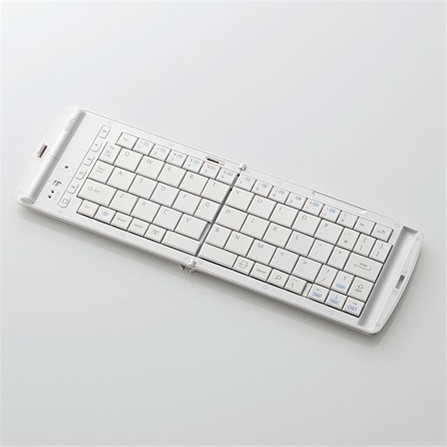 価格.com - エレコム、スマホを設置できるスライド式ワイヤレスキーボード