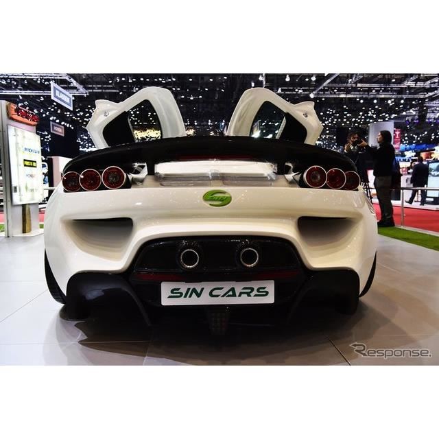 価格.com - 新型PHVスポーツカー SIN『R1・550』、570hpで300km/h超え…ジュネーブモーターショー2018