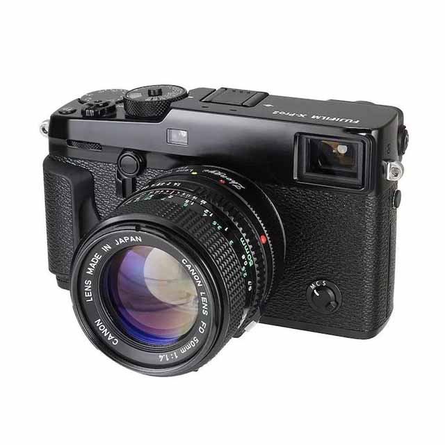 価格.com - 中一光学、フォーカルレデューサーレンズ搭載のキヤノンFD→富士フイルムXアダプター