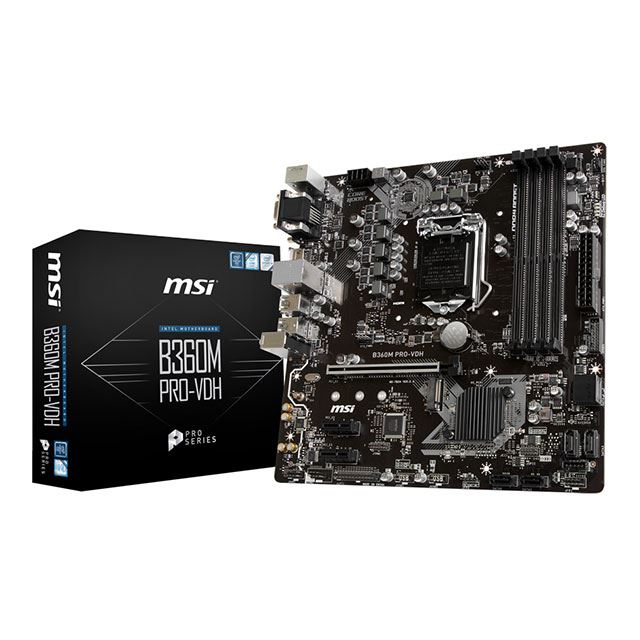 価格.com - MSI、「Intel B360」を搭載したマザーボード「B360-A PRO」「B360M PRO-VDH」