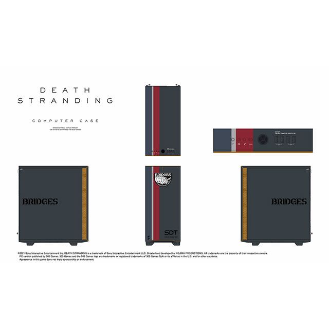 価格.com - ツクモ、「DEATH STRANDING」仕様のカスタムPCケースを4/19発売