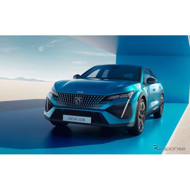 価格.com - 【プジョー 408 新型】流麗な新スタイル、ライオンの持つ力強さも表現