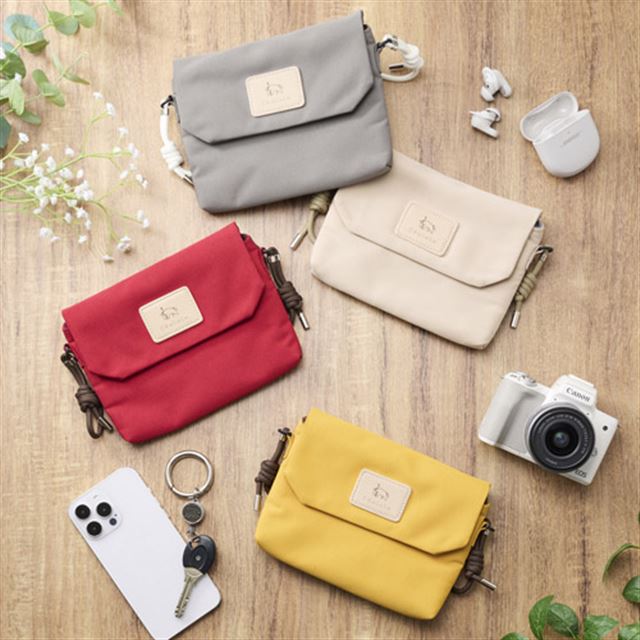 価格.com - ハクバ、約85gの超軽量設計を採用した「Chululu ミニサコッシュ」