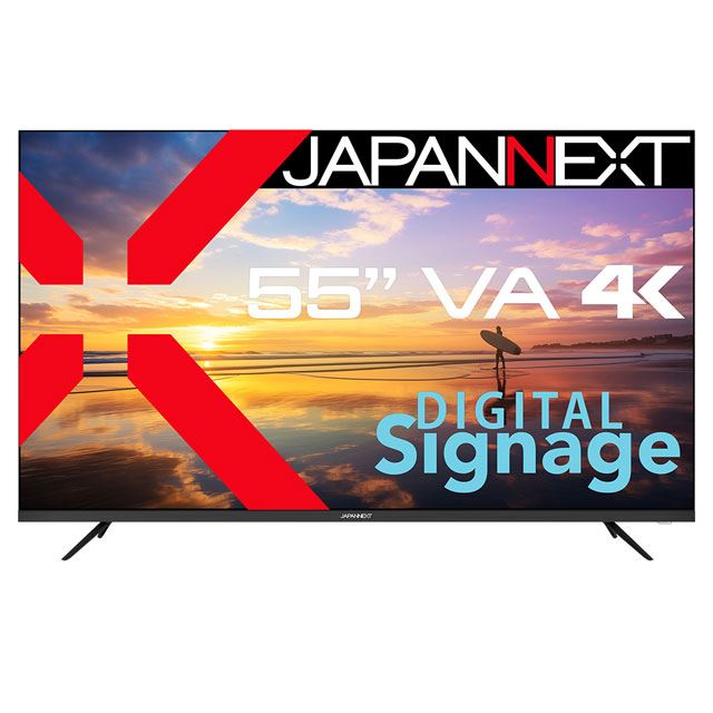 価格.com - JAPANNEXT、USBメディアプレーヤー機能搭載の55型4K UHD液晶「JN-V55UHD-U」