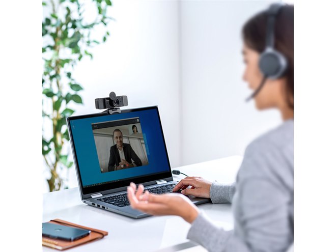 価格.com - 逆光や暗がりでも明るく調整、タッチで明るさを変えられるWEBカメラ「CMS-V68BK」