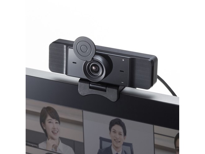 価格.com - 逆光や暗がりでも明るく調整、タッチで明るさを変えられるWEBカメラ「CMS-V68BK」