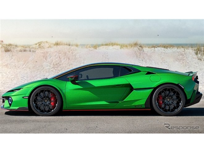 価格.com - ランボルギーニの新型電動スーパーカー『テメラリオ』、英YASAの新開発モーター搭載