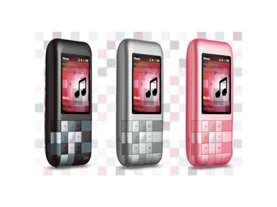 価格.com - クリエイティブ、携帯オーディオ「ZEN Mozaic」