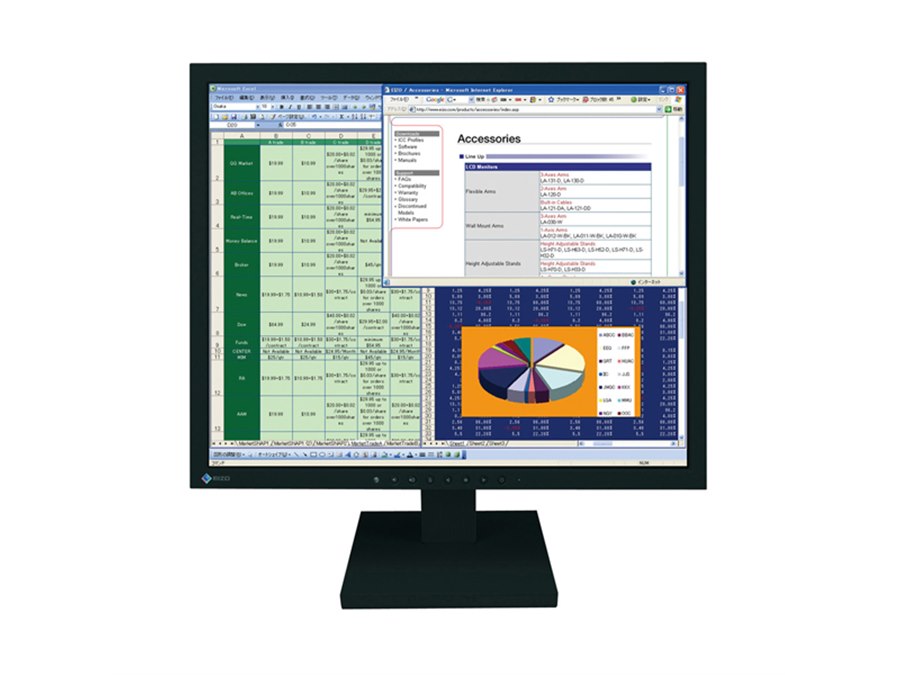 価格.com - ナナオ、液晶ディスプレイ「FlexScan S1901-BST」