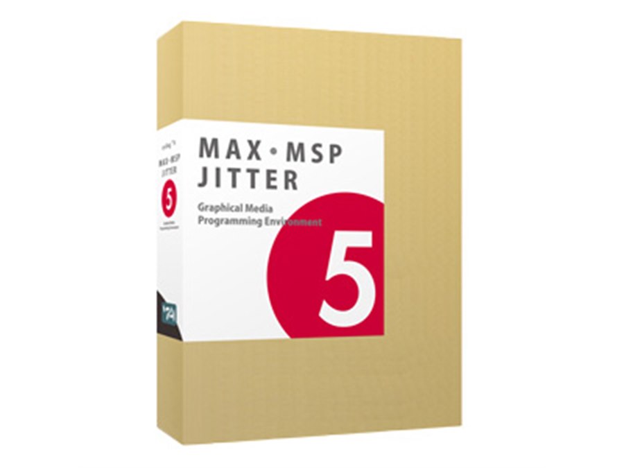 価格.com - イーフロンティア、「Max/MSP 5 日本語対応版」