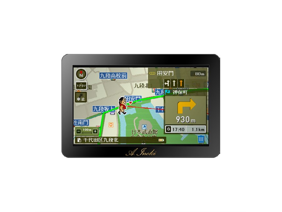 価格.com - エディア、アントニオ猪木仕様のポータブルナビ