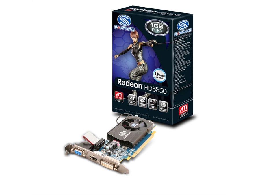 価格.com - SAPPHIRE、Radeon HD5550搭載のビデオカード