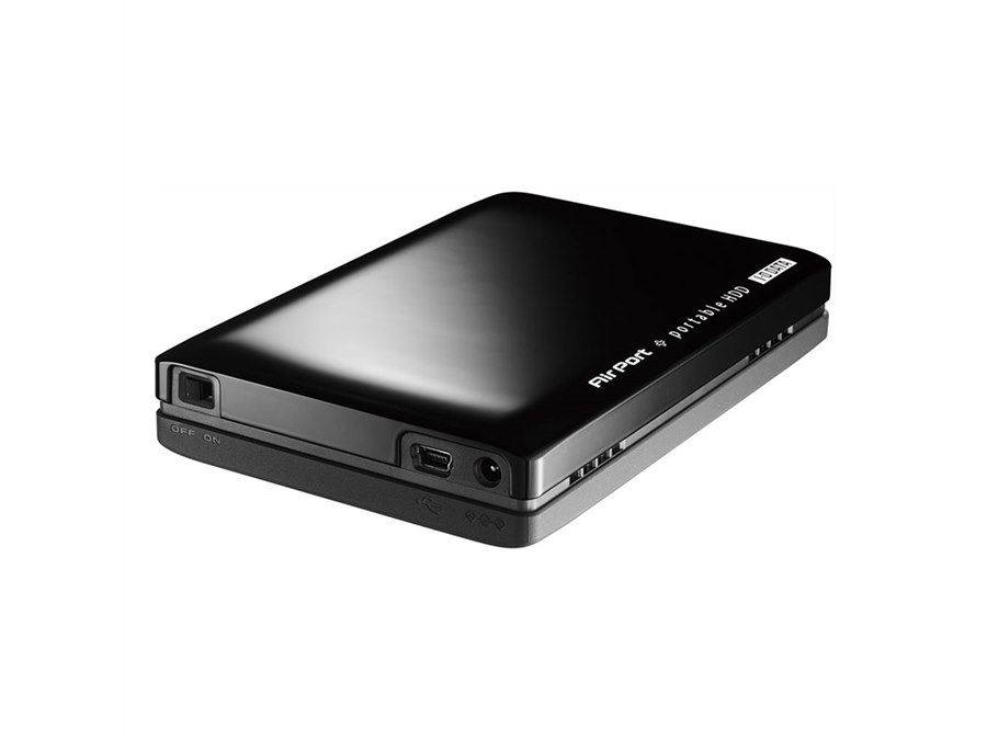 価格.com - アイ・オー、Wi-Fi対応のバッテリー内蔵ポータブルHDD