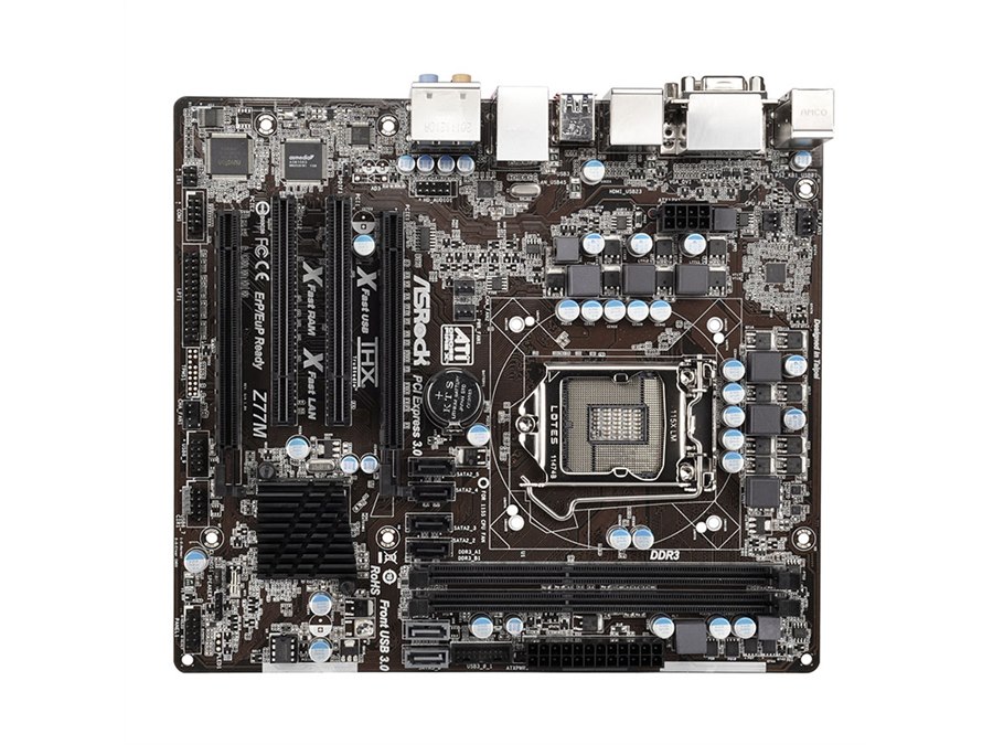 価格.com - ASRock、実売8,980円のZ77チップセット搭載マザー
