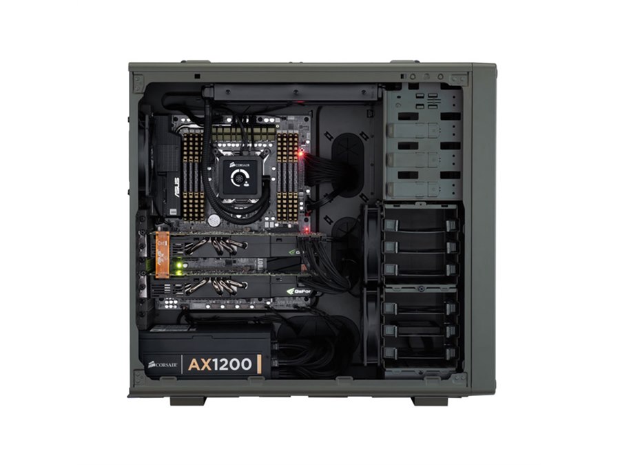 価格.com - CORSAIR、ミリタリーデザインのミドルタワー型PCケース