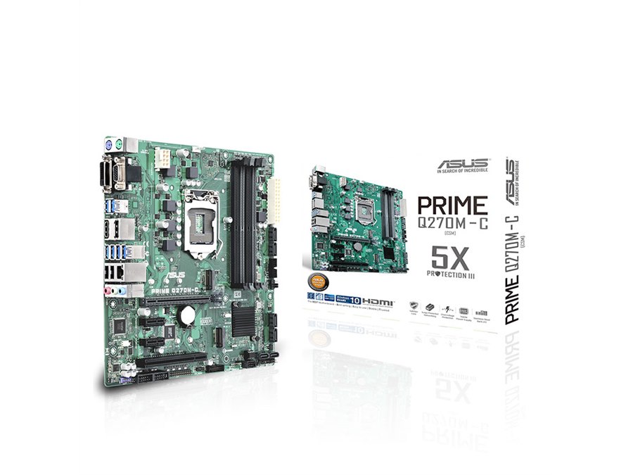 価格.com - ASUS、vProに対応したIntel Q270搭載MicroATXマザーボード