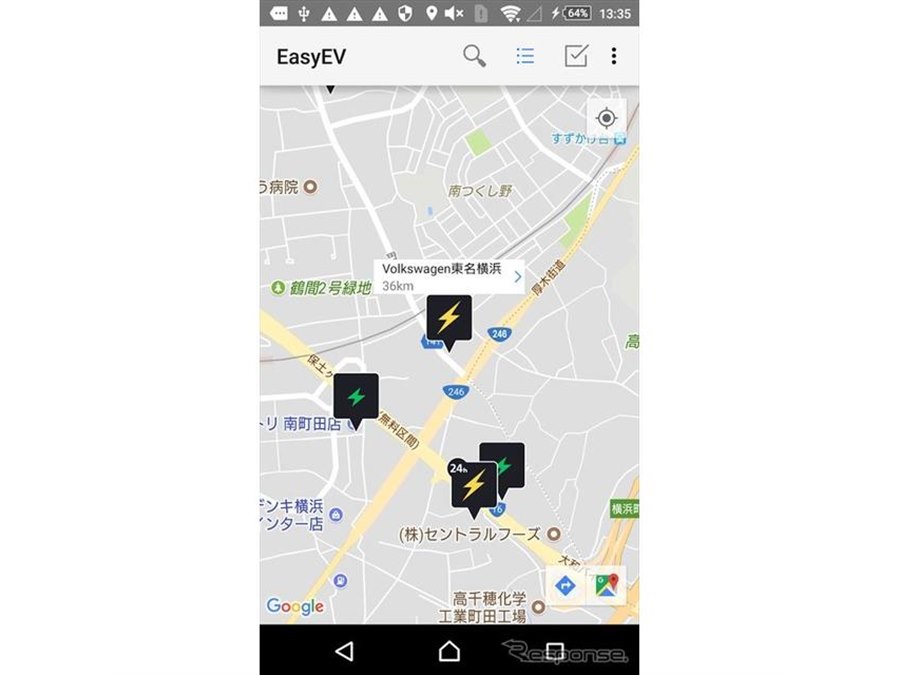 価格.com - VW、EV・PHEV専用充電ステーション検索アプリを導入…車種絞込検索にも対応