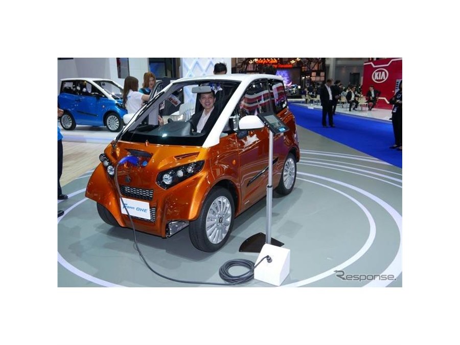 価格.com - 超小型EV、FOMM『ONE』を正式発表。キャンペーン価格は約60万バーツ…バンコクモーターショー2018