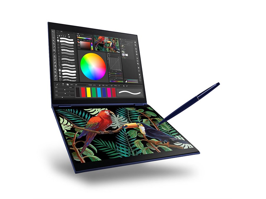 価格.com - ASUS、デュアル液晶を搭載した「Project Precog」を発表