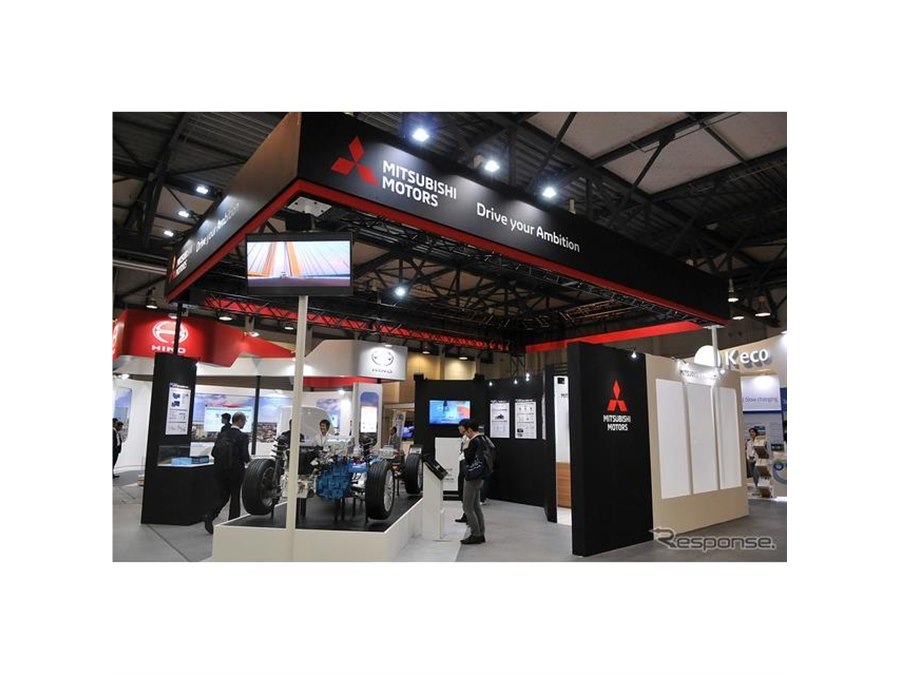 価格.com - 三菱自動車、アウトランダーPHEV 新型の技術など展示…EVS31