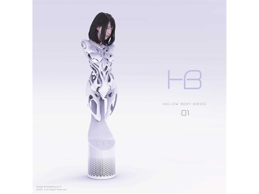 価格.com - 海洋堂、“肉体×メカ”の全高約27cm「デジタルガレージキット Android HB 01」