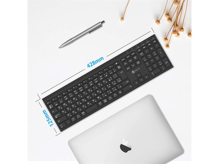 価格.com - iClever、Type-C急速充電式のフルサイズキーボード「BK23 シリーズ」