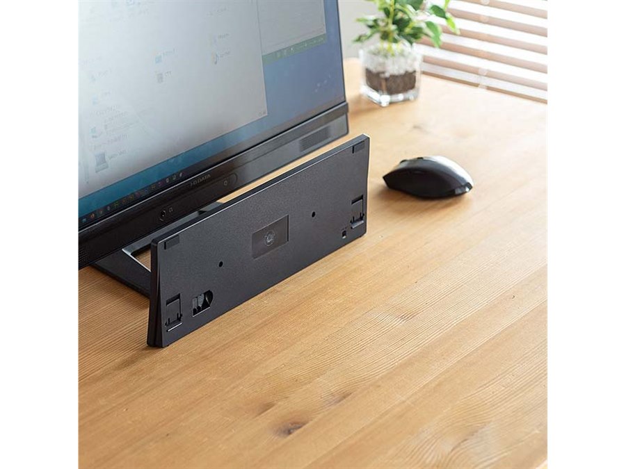 価格.com - サンワ、英語配列タイプのワイヤレスキーボード「SKB-WLE2UBK」