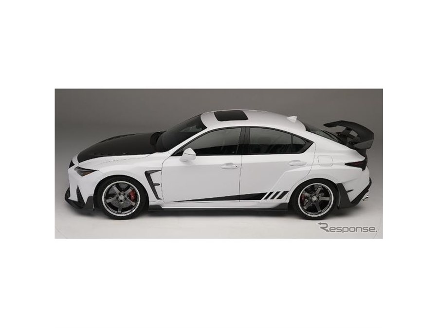 価格.com - レクサス『IS』を600馬力に強化、LS用のツインターボ搭載…SEMA 2022