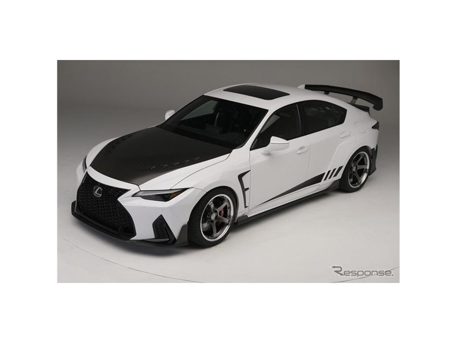価格.com - レクサス『IS』を600馬力に強化、LS用のツインターボ搭載…SEMA 2022