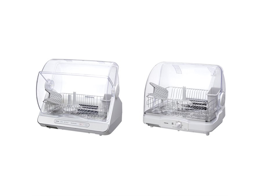 価格.com - 東芝、熱風吹き出し口90度の高温熱風で食器を乾燥させる「VD-V10S」「VD-V5S」