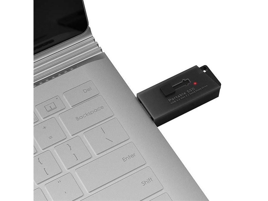 価格.com - ロジテック、最大1000MB/sのスティック型SSD「LMD-SPBHU3」